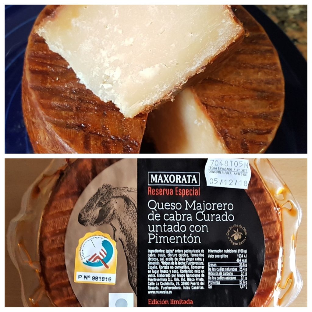 Maxorata curado con pimentón, cuarta vez “Mejor queso del mundo”. Y ...