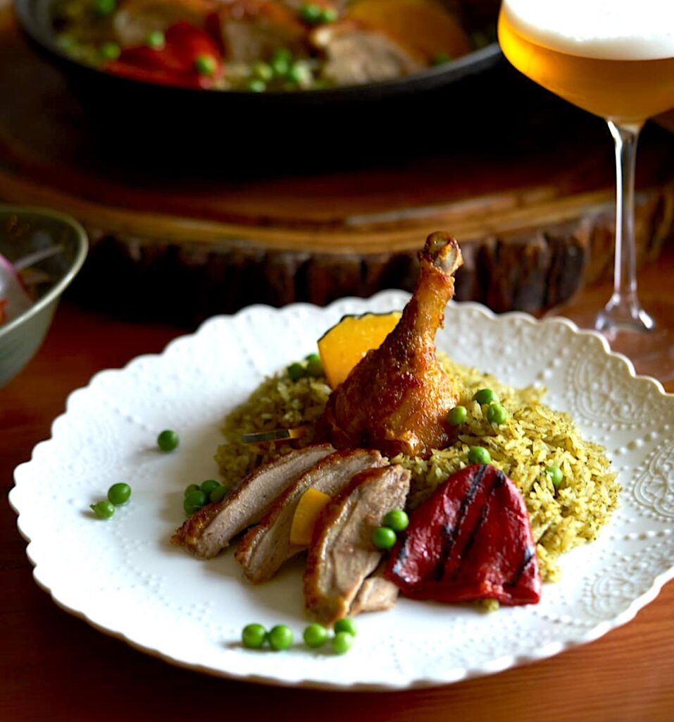 Arroz con pato. Héctor Solís en Fiesta - 7 Caníbales